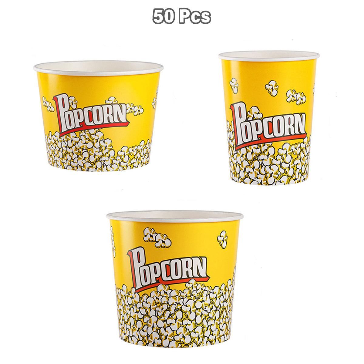 Popcorn Bucket Paper Cup 50PCS – Discount Packaging Warehouse