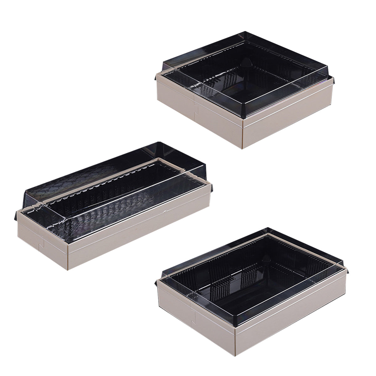 20PCS Disposable Sushi Bento Lunch Boxes Safe Food Storage | DPW ...