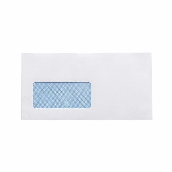 50pcs DL White Window Envelopes Self Seal for Office School – Discount ...