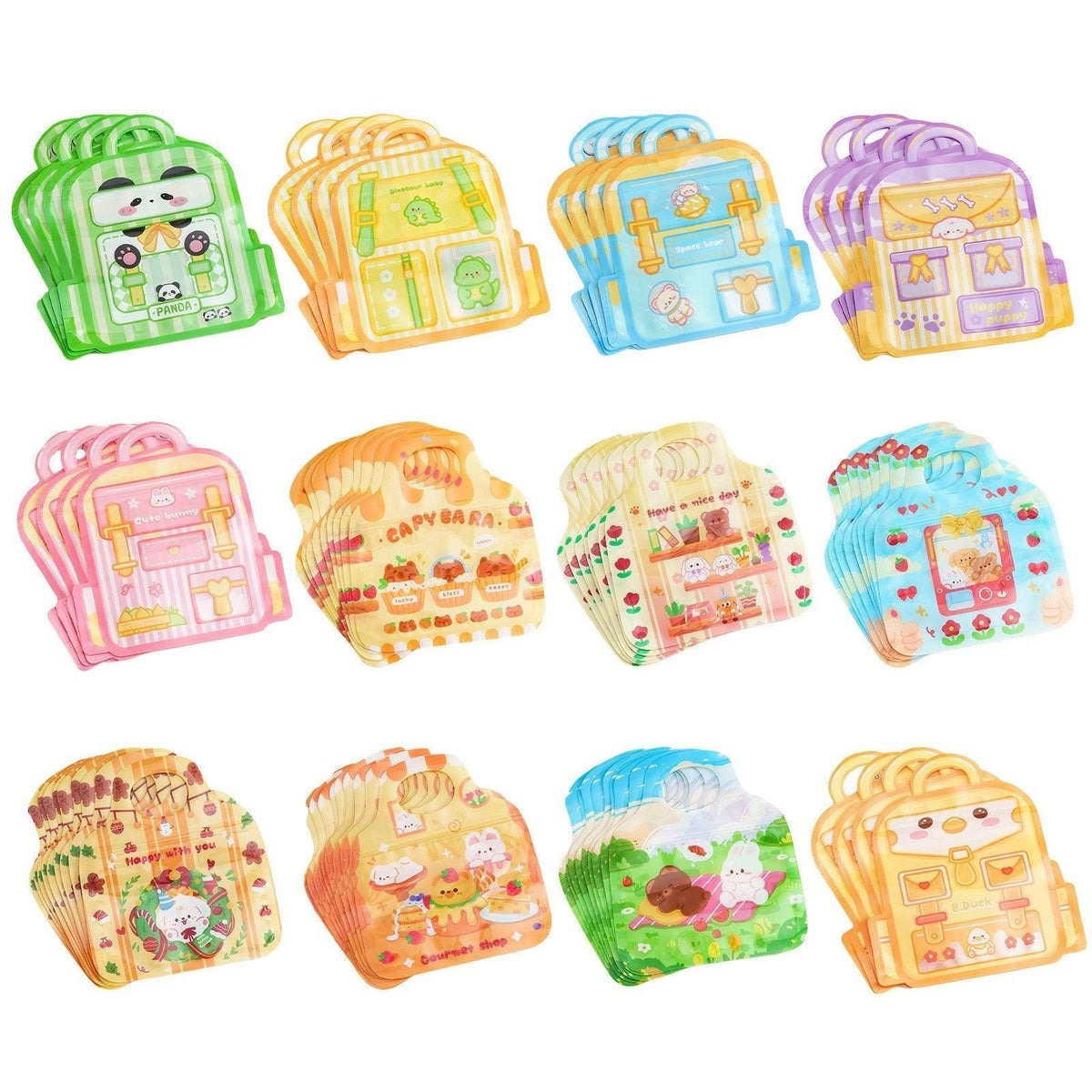 Fun and Durable Cartoon Ziplock Bags for Snacks and Gifts – Discount ...