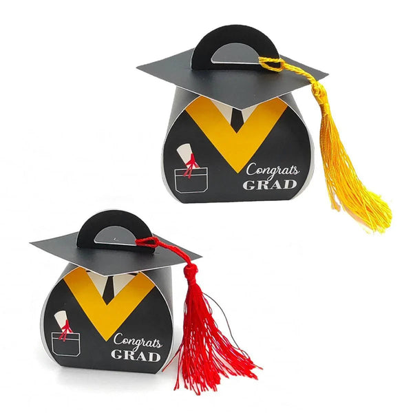 Bachelor Gown Gift Box 50PCS with Tassels for Candy Gifts – Discount ...