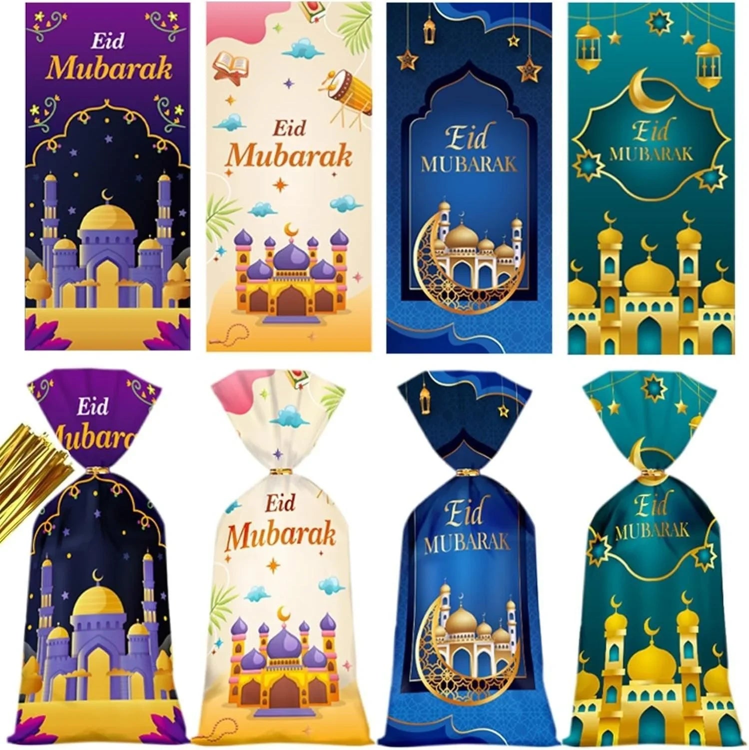 Elegant and Durable Eid Mubarak Gift Bags for Festive Celebrations ...
