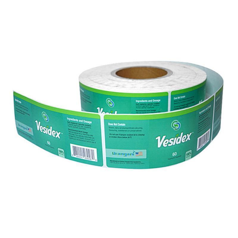 Custom Copperplate Paper Stickers – Discount Packaging Warehouse