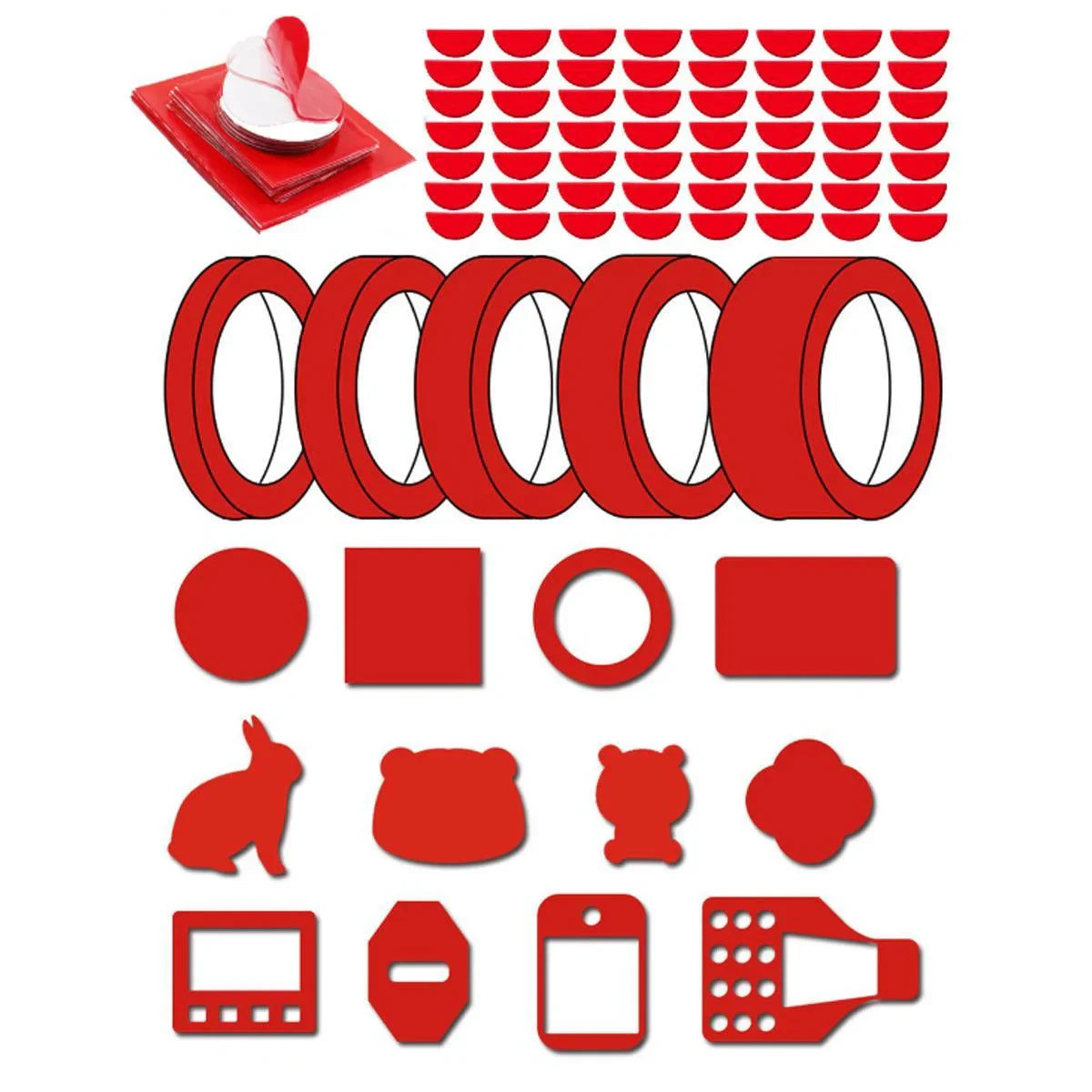 Custom Double-sided Adhesive Stickers – Discount Packaging Warehouse