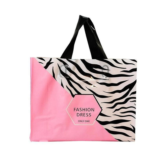 Custom Plastic Loop Handle Bags – Discount Packaging Warehouse