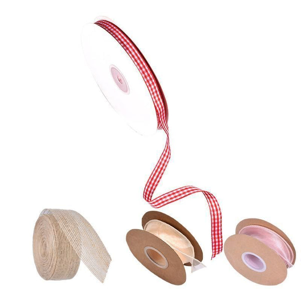 Gift Wrapping Yarn Organza Ribbon 10 Rolls | DPW – Discount Packaging ...