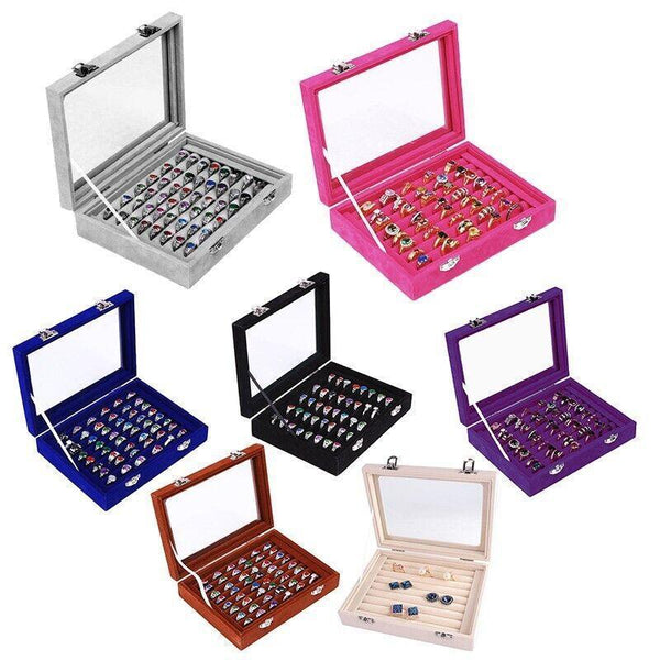 Elegant Ring Display Box | Secure and Stylish Jewelry Storage ...