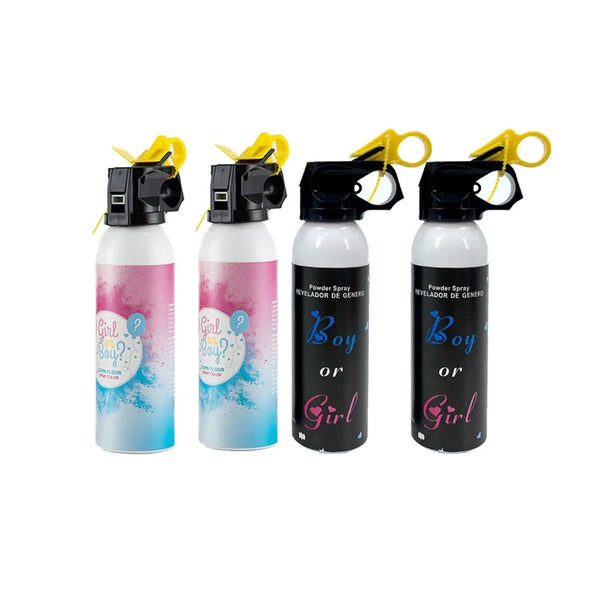 Gender Reveal Powder Spray Blue Pink Non-Toxic Safe Fun – Discount ...