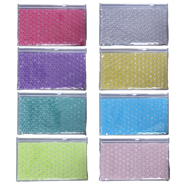 Bubble Ziplock Bags PVC Durable Zipper Closure 10 pcs – Discount ...