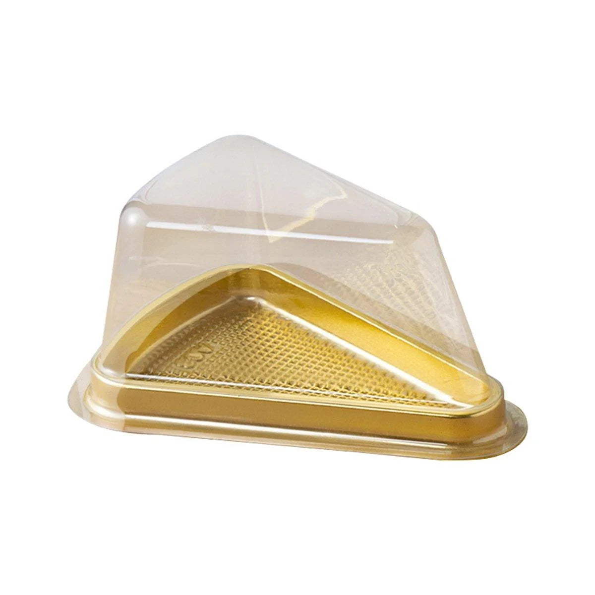 Triangle Cake Box Gold 100PCS – Discount Packaging Warehouse