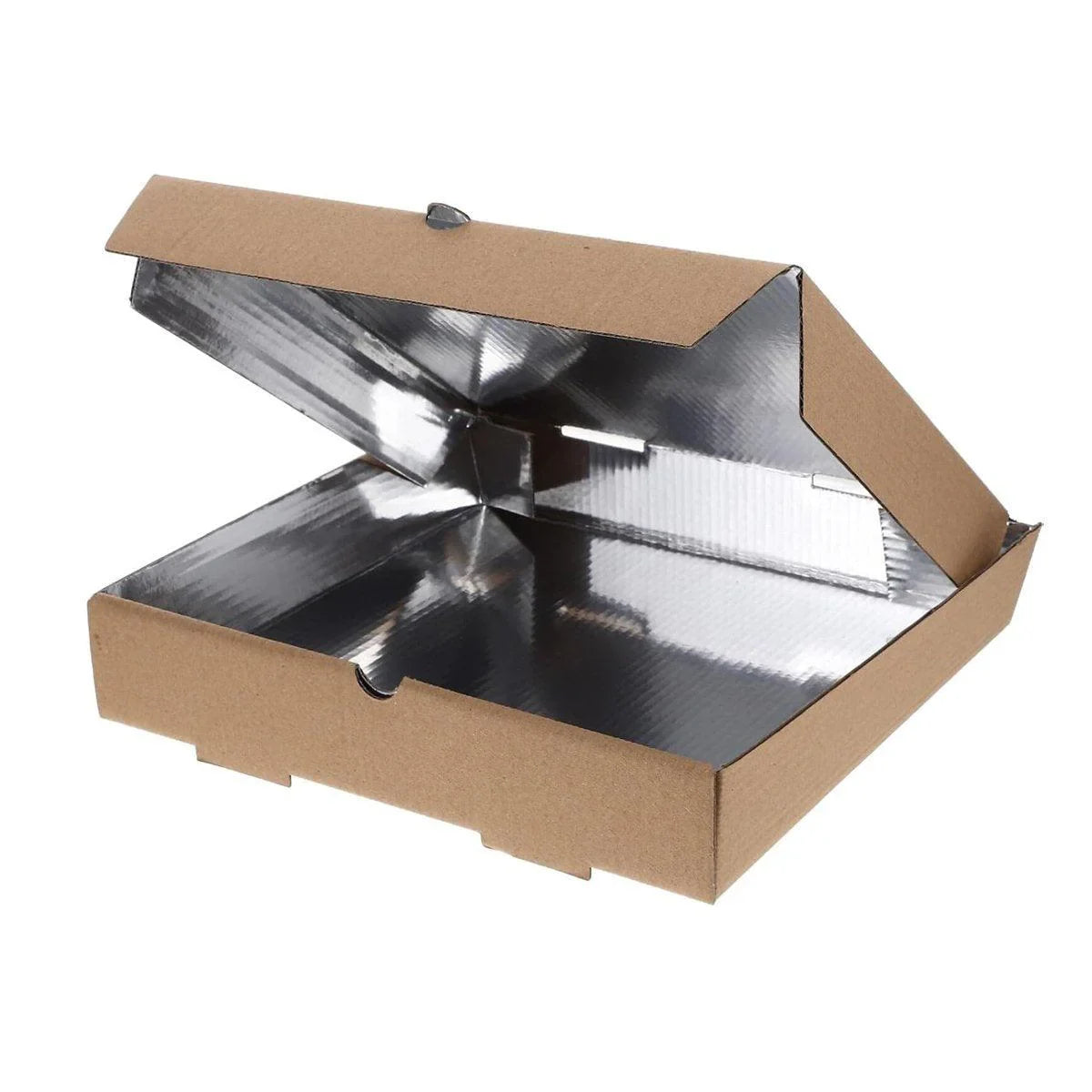 Pizza Boxes Cardboard Aluminum Foil Heat Retention 50PCS – Discount ...