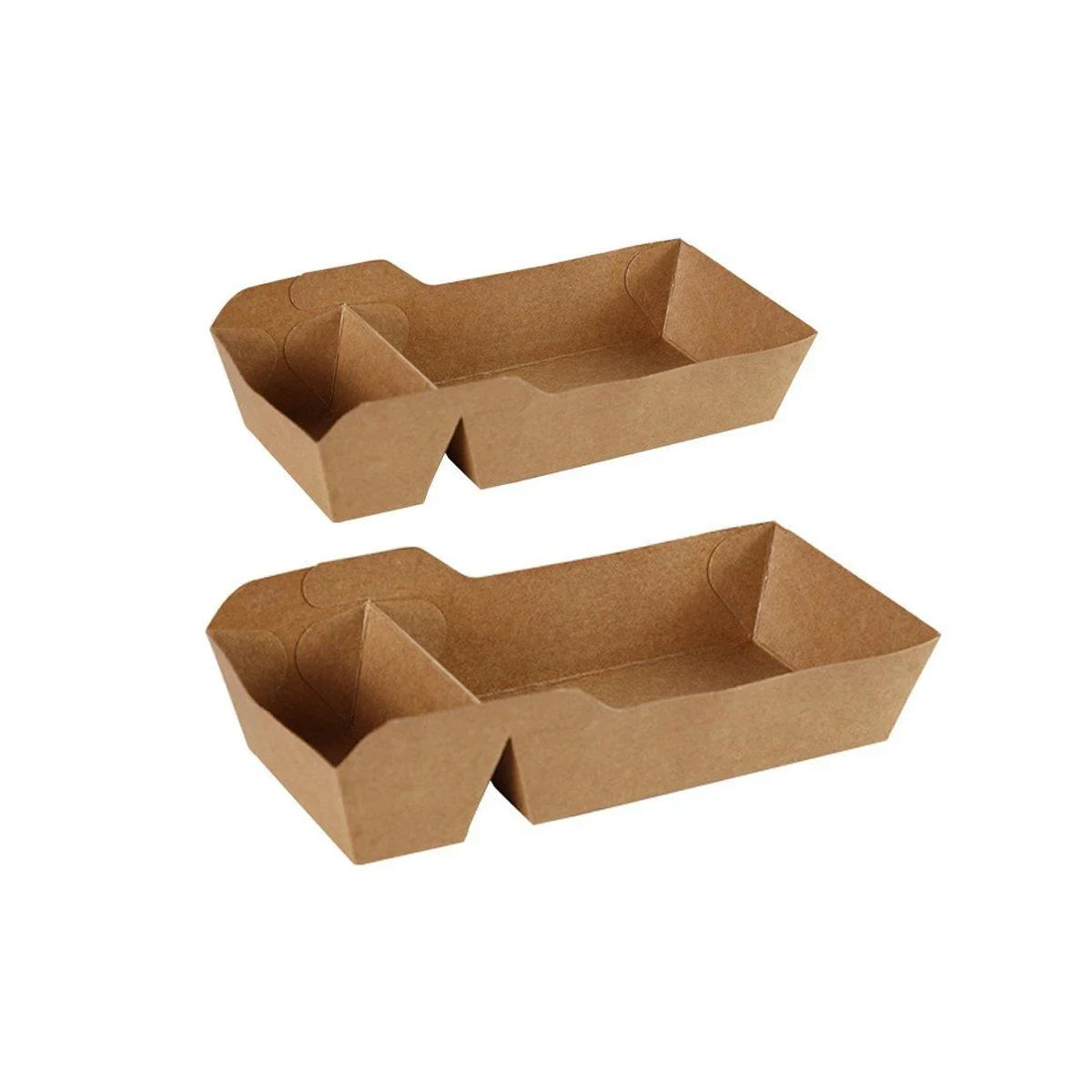 Upgrade Your Meals with 2 Compartment Disposable Trays – Discount ...